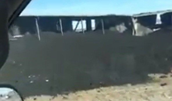 Russell County train derailment spills coal - KAKE