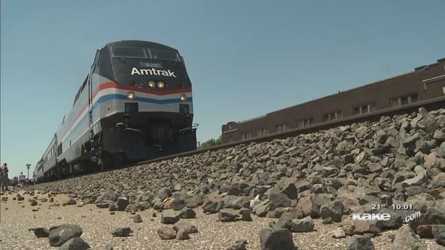 Man killed when Amtrak train strikes vehicle - KAKE