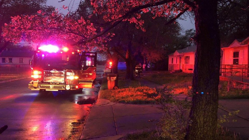 1 critically injured after house fire in north Wichita - KAKE