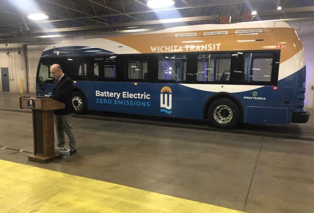 Wichita's electric buses unveiled - KAKE