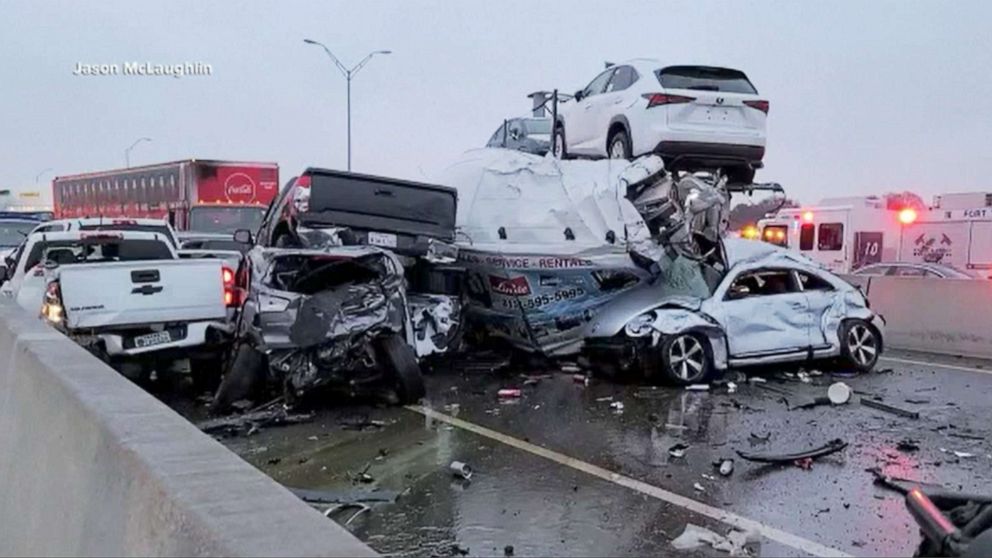 Nurse Trapped In Deadly Texas Pileup Crawled Out Car Trunk And Reported