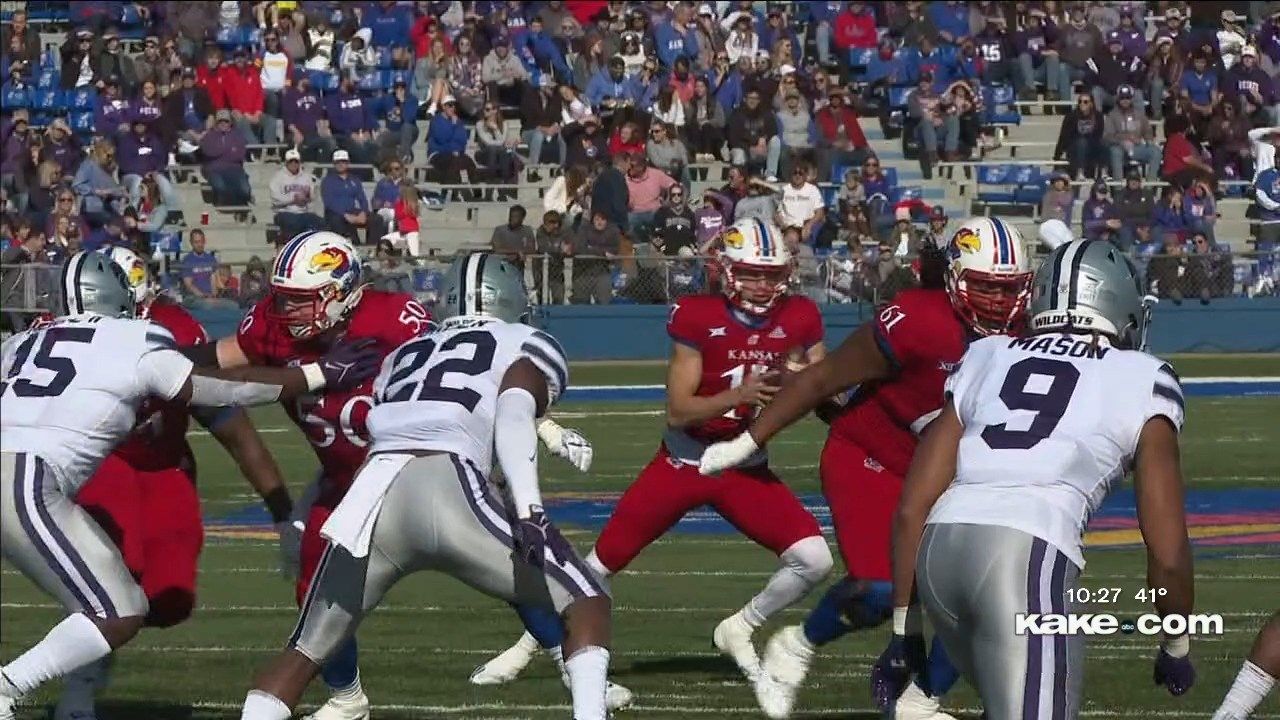 Jayhawks look to snap Sunflower Showdown losing streak - KAKE