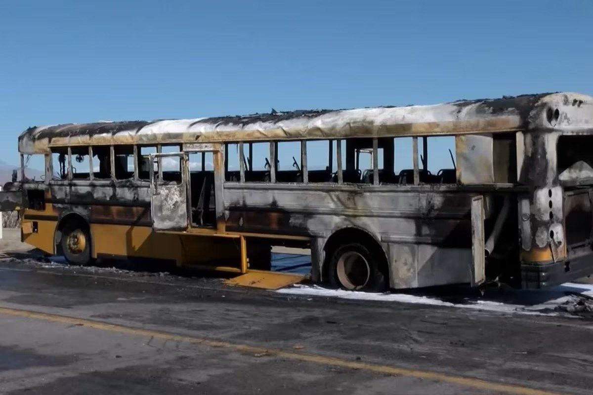 Hero school bus driver saves 23 students from burning bus - KAKE