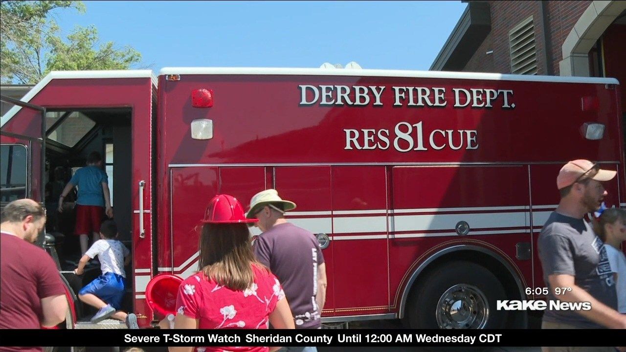 Derby Fire Department holds annual open house event - KAKE