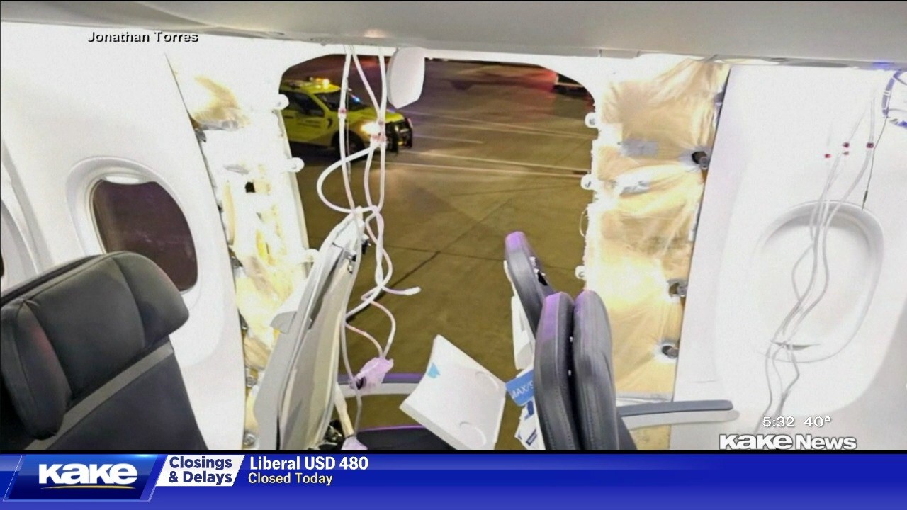 Door Plug Involved In Boeing 737 Max 9 That Suffered An Inflight